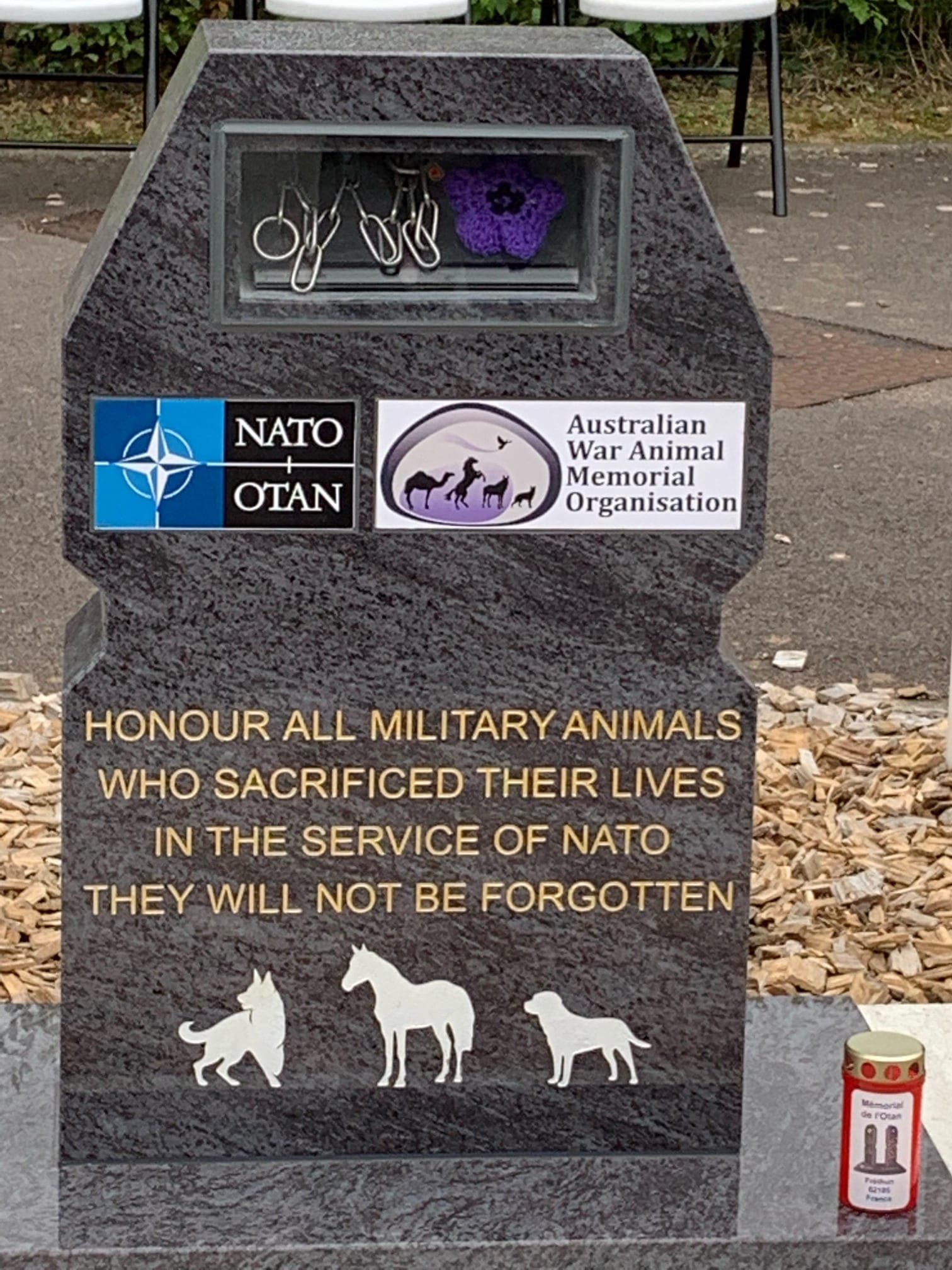 New War Animals Memorial unveiled - Pets4Life Dog Training